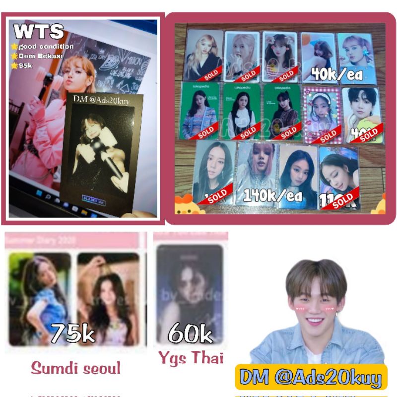 Jual Photocard blackpink Jisoo Jennie rose Lisa lighstick versi 2 official | Shopee Indonesia