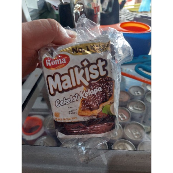 Jual Roma Malkist Coklat KELAPA RENCENG 1 PACK ISI 10 SACHET | Shopee ...