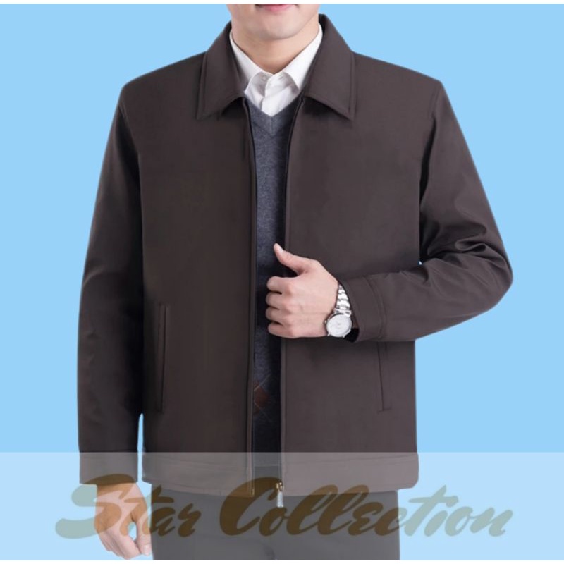 Jual Jasket Formal Pria Semi Jas Korea Warna Cokelat jas seragam kantor ...