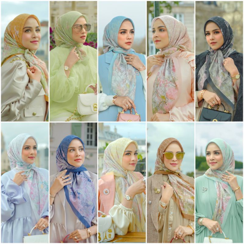 Jual Buttonscarves x Emily in Paris : The Parisian Series New dan ...