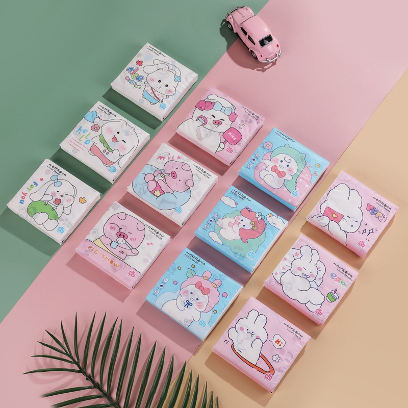 Jual Tissue Rumah Tissue Travel Tisu Rumah Tisu Lucu Tisue Pig & Rabbit ...