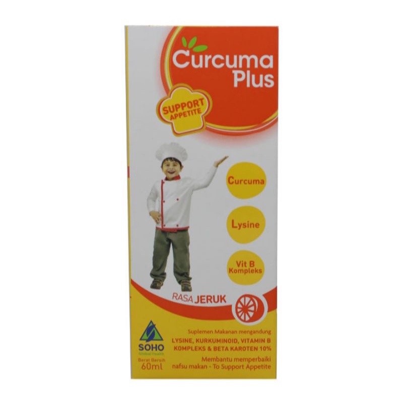 Jual Curcuma Plus Lysine 60 ML | Shopee Indonesia