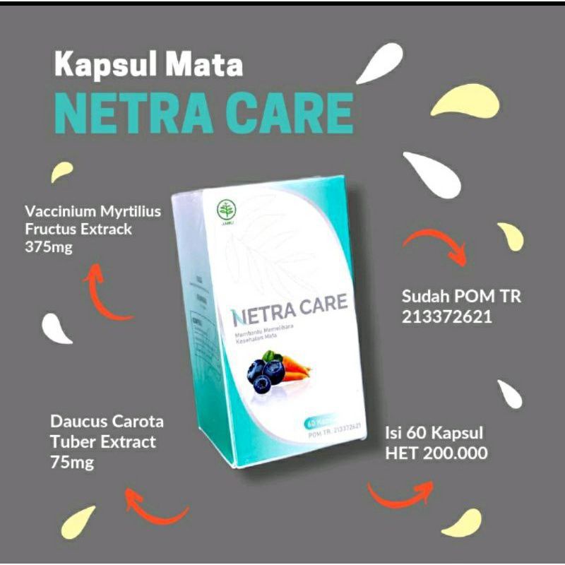 Jual NETRACARE Herbal Khusus Mata ORIGINAL BPOM untuk mengatasi ...