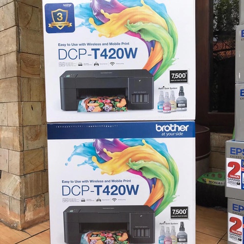 Jual PRINTER BROTHER DCP-T420W T420 Inkjet AIO Wifi Garansi 3 Tahun ...