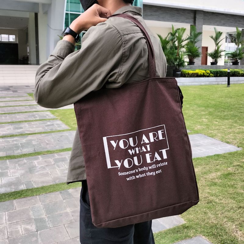 Jual Yours Tote Bag | Tote bag kanvas premium unisex | Totebag sekat ...