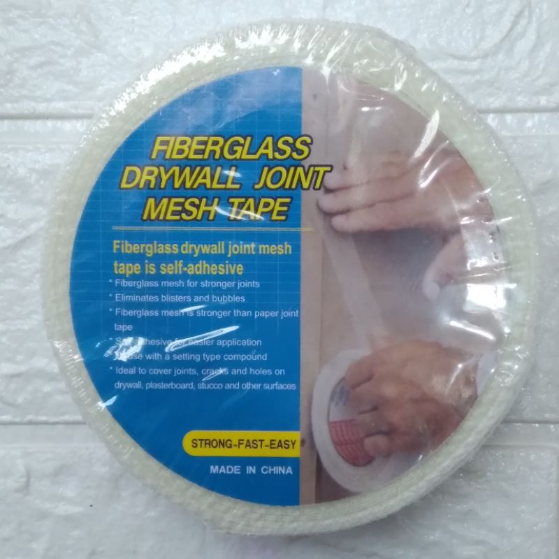 Jual LEM KASA 1" / LEM LAKBAN GIPSUM / FIBERGLASS TAPE | Shopee Indonesia
