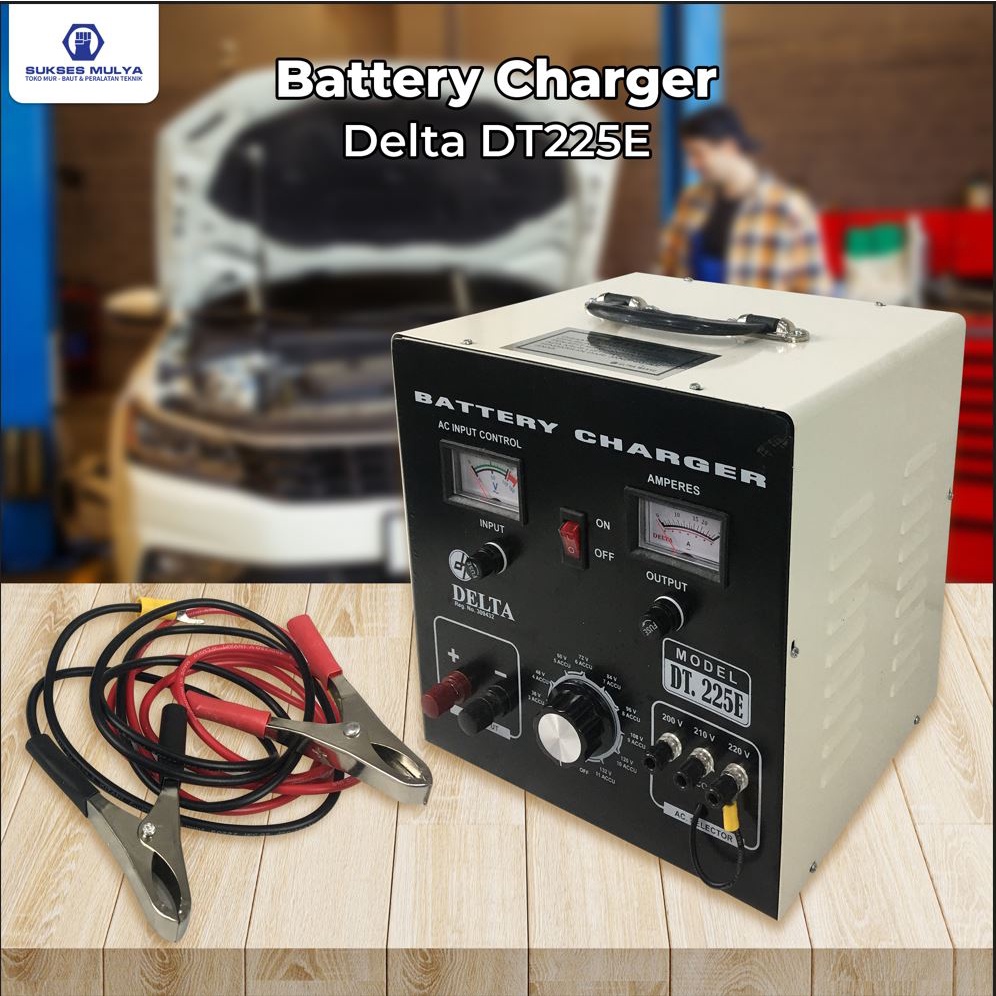 Jual Battery Charger Accu Delta DT 225E Cas Accu | Shopee Indonesia
