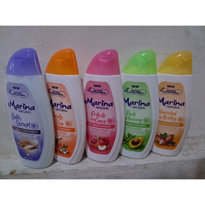 Jual Marina Hand & Body Lotion Natural 190ml | Shopee Indonesia