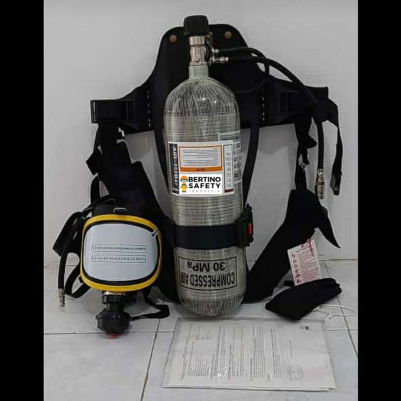 Jual SCBA BREATHING APPARATUS CARBON - 6.8 Liter Merk HYPRO | Shopee Indonesia