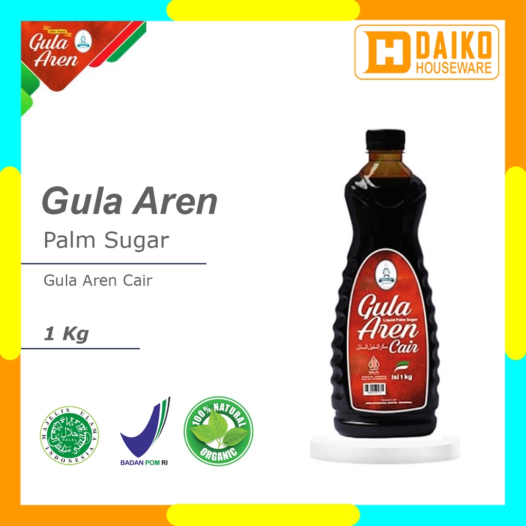 Jual Gula Aren Cair Murni Botol 1 Kg - Liquid Palm Sugar | Shopee Indonesia