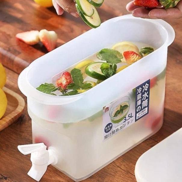 Jual Dispenser Kulkas 3.5liter / Dispenser Jus Juice Portable / Tempat ...