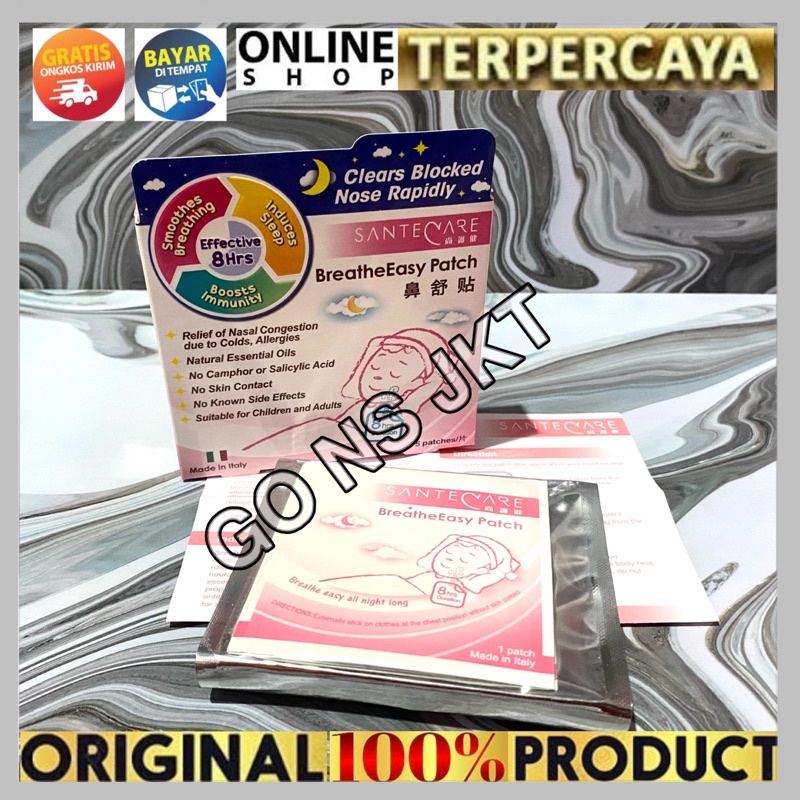 Jual SANTECARE BREATHEESY PATCH KOYO HIDUNG TERSUMBAT SANTE CARE ...