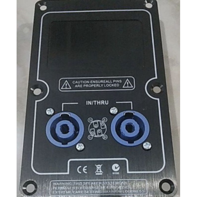 Jual Plat Spikon Terminal Plat Spicon Lengkap Socket Spicon drat+baut ...