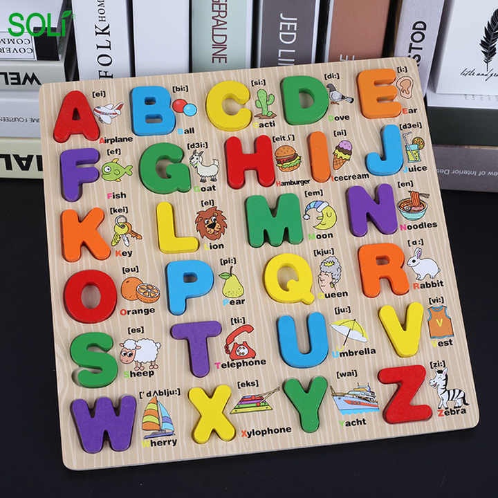 Jual ALPHABET KAYU ANAK-ANAK/MAINAN EDUKASI ANAK MENGENAL ALPHABET ...