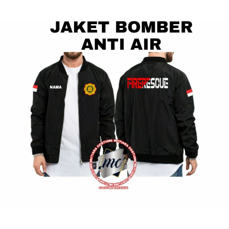 Jual JAKET BOMBER DAMKAR PEMADAN KEBAKARAN JAKET ANTI AIR | Shopee ...