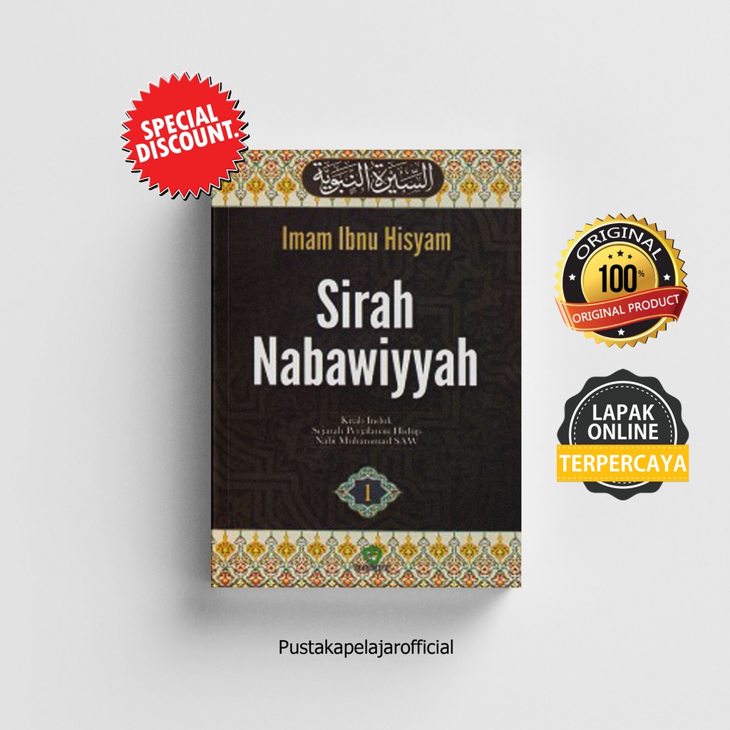 Jual SIRAH NABAWIYYAH : Kitab Induk Sejarah Perjalanan Hidup Nabi ... Jual SIRAH NABAWIYYAH : Kitab Induk Sejarah Perjalanan Hidup Nabi ...