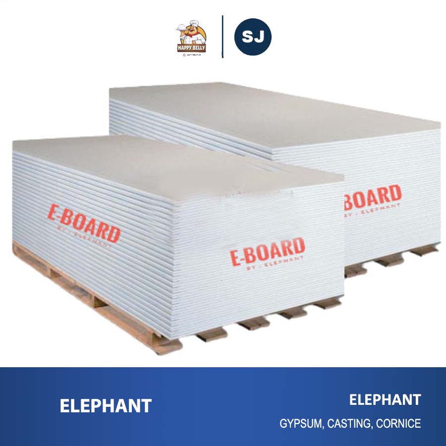 Jual Gipsum/ Gypsum E-Board By Elephant 9mm | Shopee Indonesia