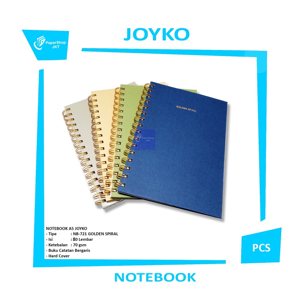 Jual JOYKO - NOTE BOOK NB-721 - Buku catatan A5 - Pcs | Shopee Indonesia