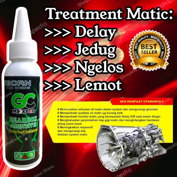 Jual Termurah GC MAXPRO Gearbox Additive 75ml CAIRAN ADITIF PELUMAS ...