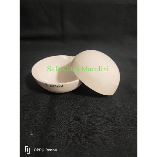 Jual Cawan Porselen 60ml / Cawan Penguap 60mm | Shopee Indonesia