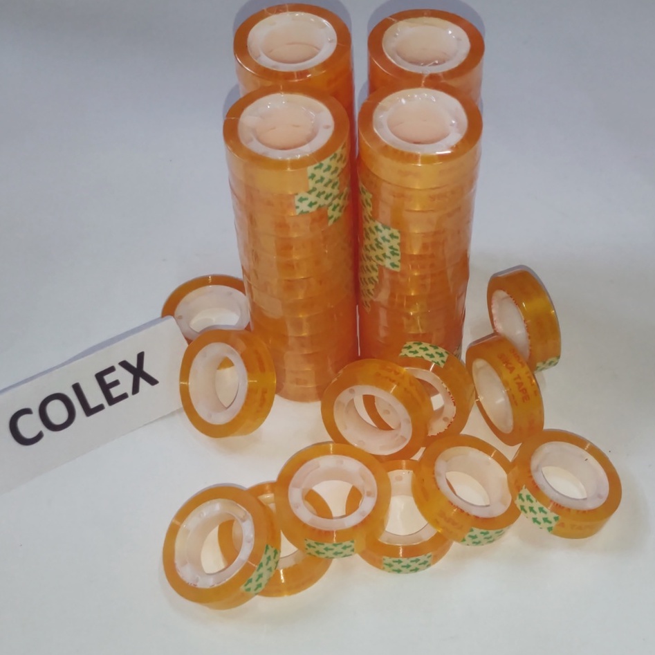 Jual Isolasi Kado Mini / Isolasi Hadiah Kecil Ukuran 1/2 inch x 25 Yard ...