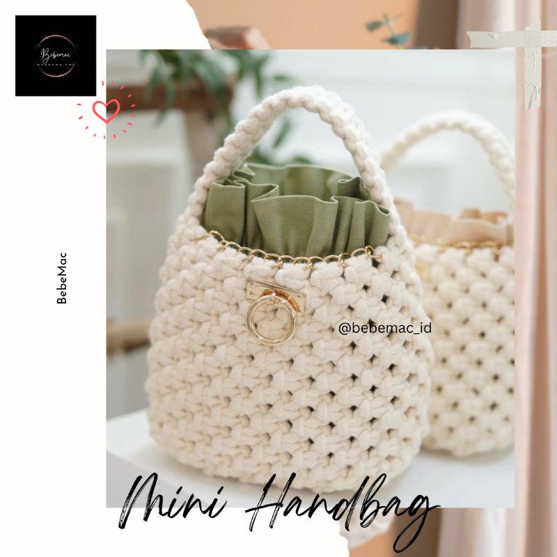 Jual Macrame Mini Handbag | Shopee Indonesia