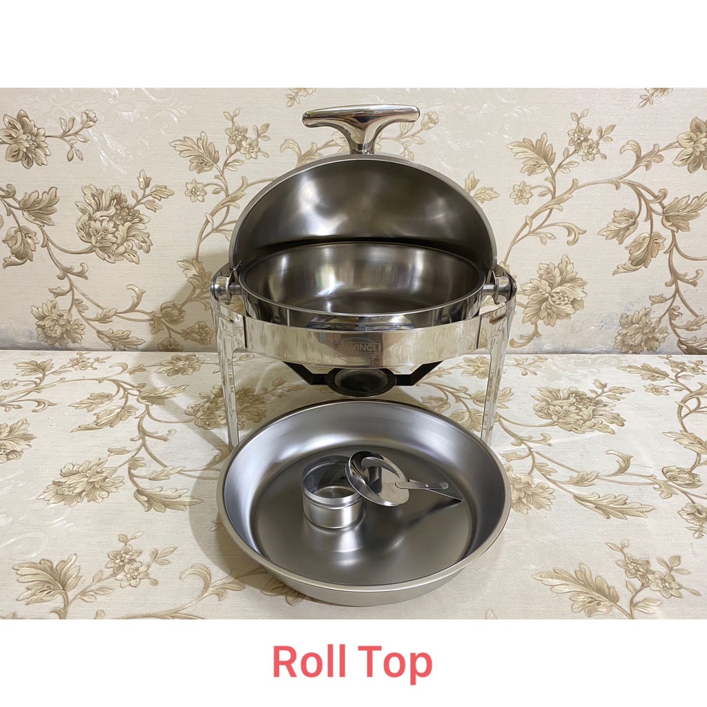 Jual Roll Top Prasmanan Dengan 2 Nampan Stainless Steel 6 Liter ...