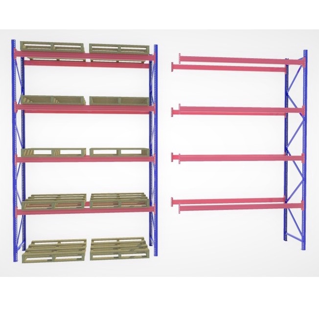 Jual Rak Gudang Besi Baja / Rak Pallet / Racking Import Heavy Duty ...