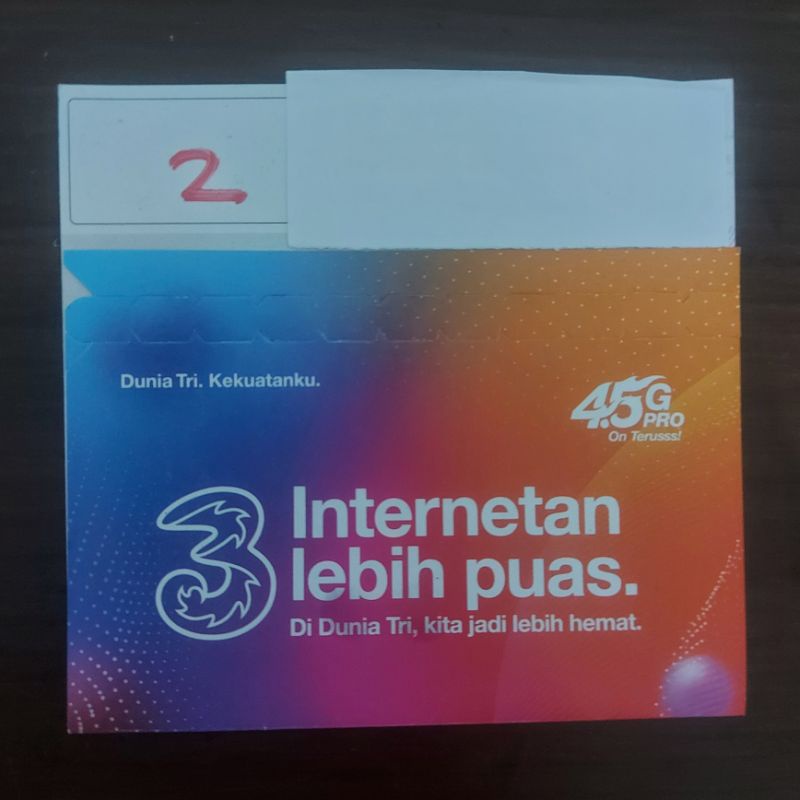 Jual Kartu Perdana Tri Happy 2GB 30Hari | Shopee Indonesia