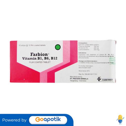 Jual Farbion Box 100 Tablet | Shopee Indonesia