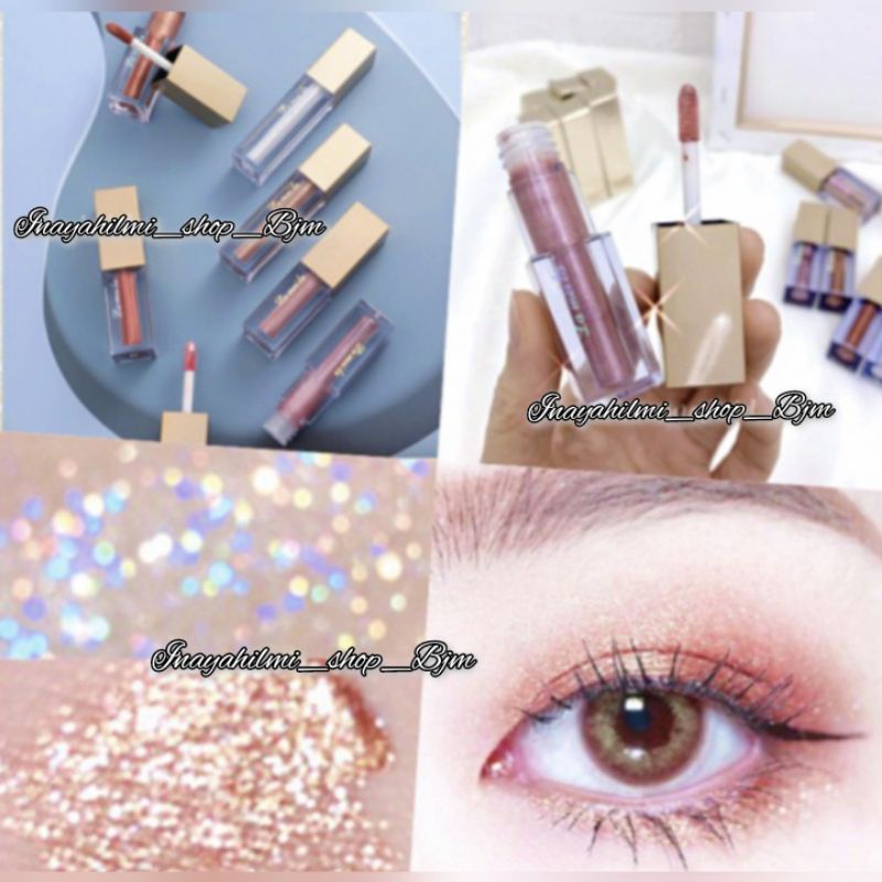Jual Lameila Liquid Glitter Eyeshadow Cair Korean Eyeshadow Liquid 6 Warna Waterproof | Shopee ...