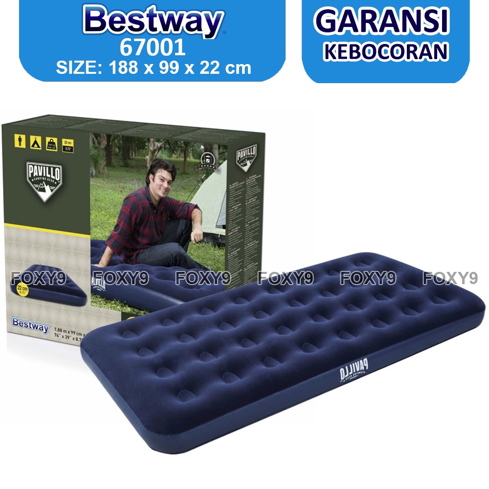 Jual BESTWAY 67001 Kasur Angin Twin / Air Bed / Kasur Tiup 188 X 99 Cm ...