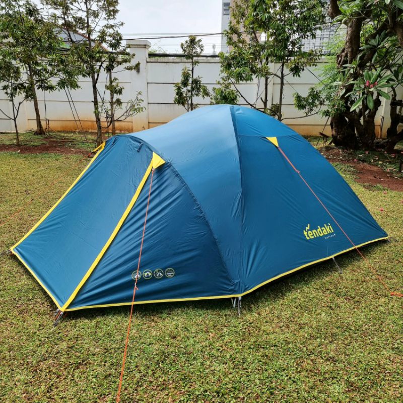 Jual TENDA CAMPING TENDAKI BORNEO 4 DAN BORNEO 3 OUTDOOR TENDA DOME ...