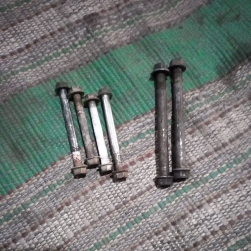 Jual baut pangkon mesin set megapro dan tiger ori copotan motor | Shopee Indonesia
