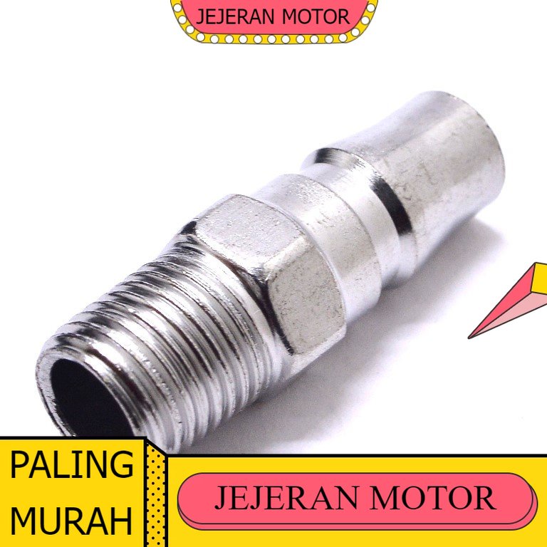 Jual QUICK COUPLER PM20 sambungan selang udara angin kompresor konektor ...