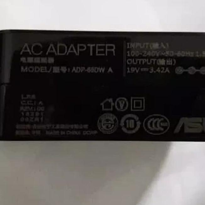 Jual Rekomendasi ORIGINAL Charger Laptop Asus A455l X450C A46C A46CM K46CM A450C X451C 19V 3.42A ...