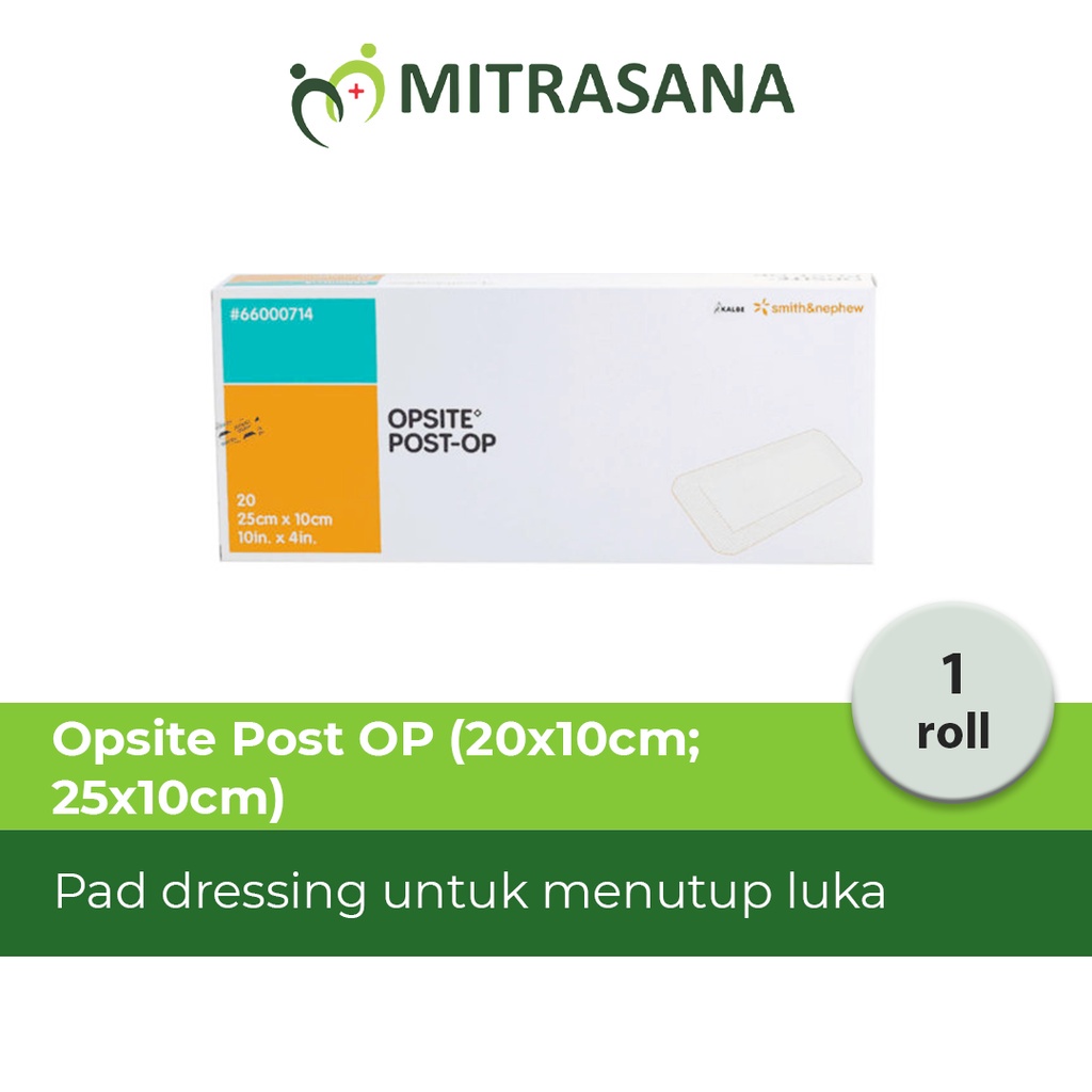 Jual Opsite Post - Op 20X10 Cm / 25X10 Cm - Kassa Steril Luka Anti Air ...