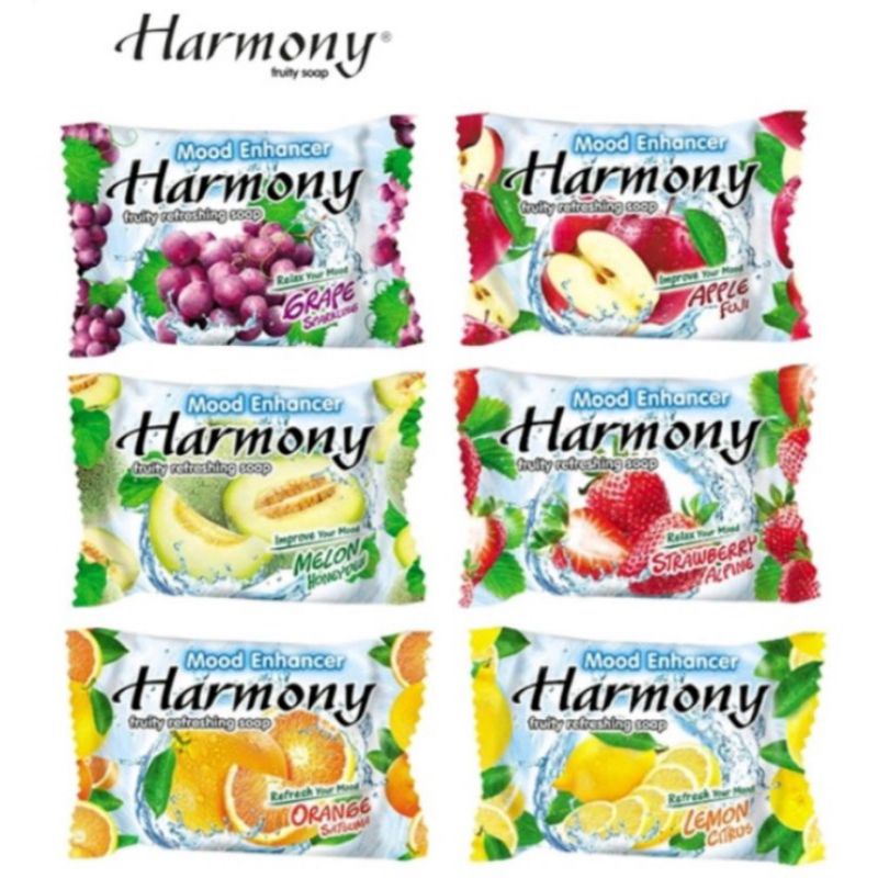 Jual SABUN BATANG HARMONY FRUITY REFRESHING ISI 4 / SABUN HARMONI ...