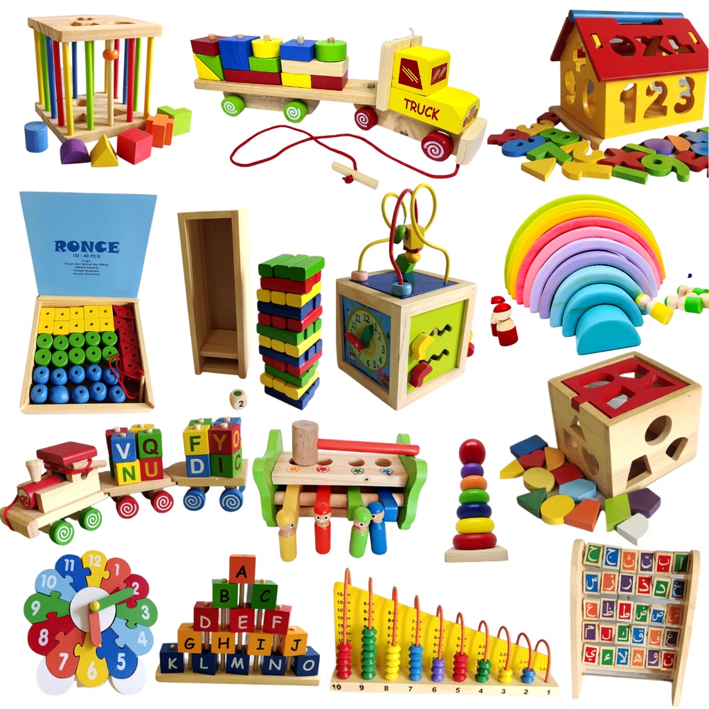 Jual MAINAN EDUKASI EDUKATIF ANAK BALITA 2 3 4 5 6 TAHUN MONTESSORI ...