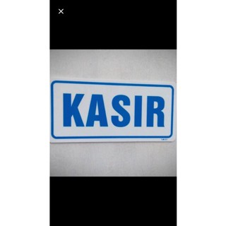Jual Sign " KASIR" Sign label Acrylic, Sign Board Akrilik | Shopee ...