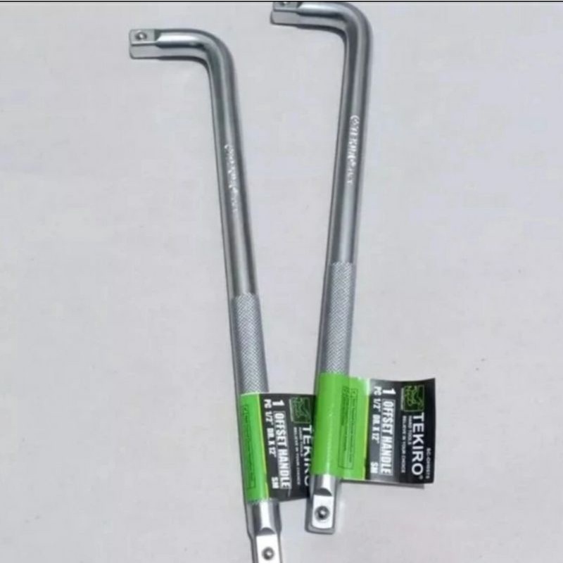 Jual Tekiro Gagang Kunci Sock L 1/2 inch x 12 inch / Offset Handle ...