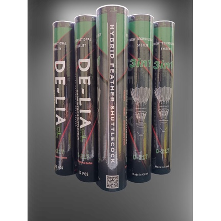 Jual Shuttlecock 3in1 De-Lia Badminton | Shopee Indonesia