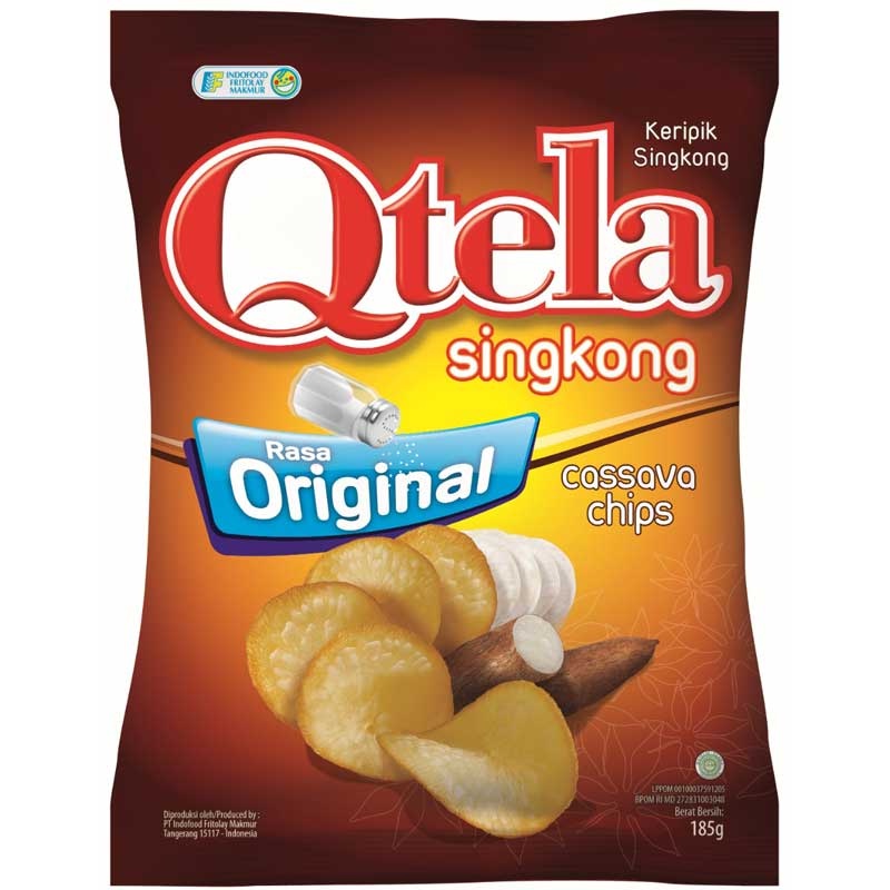 Jual Qtela Keripik Singkong Original 185 g | Shopee Indonesia