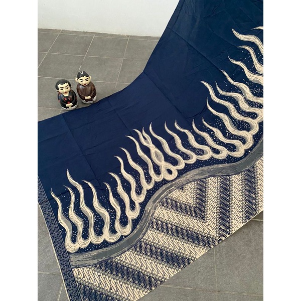 Jual Kain batik solo seling akaran dongker | Shopee Indonesia