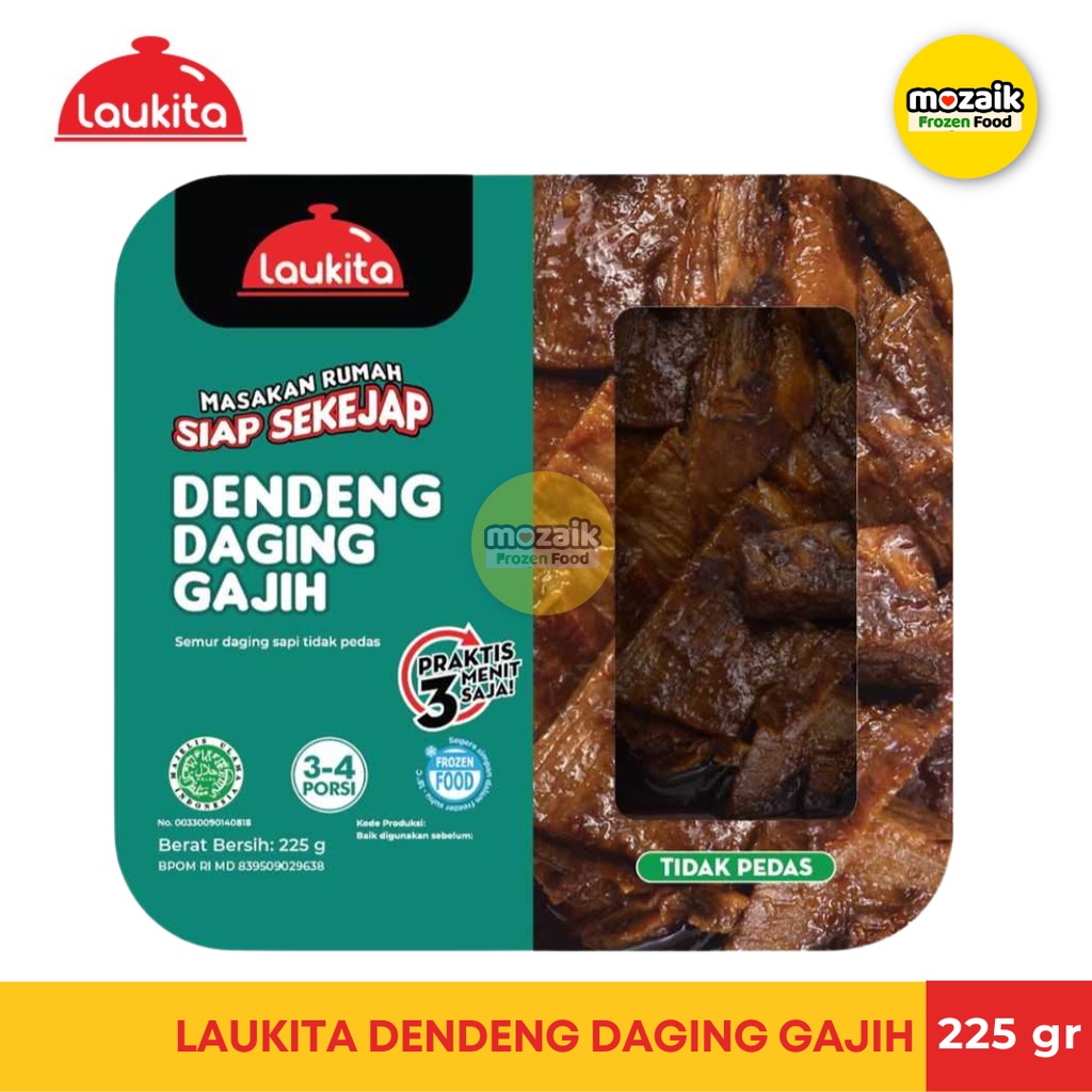 Jual Laukita Dendeng Daging Gajih Frozen Mart Frozen Food Palembang ...