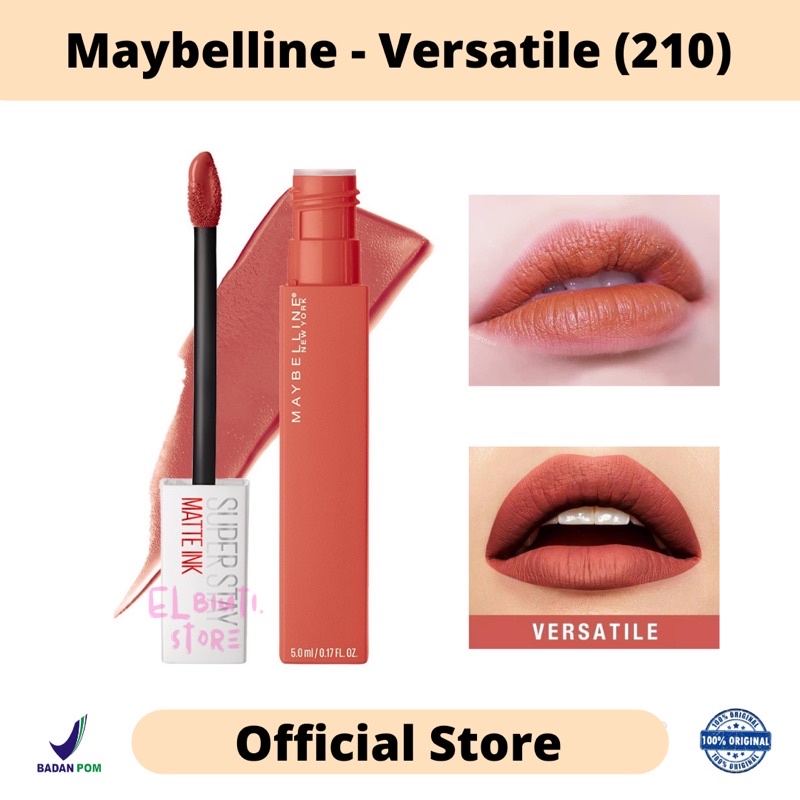 Jual Maybelline Versatile 210 - Superstay Matte Ink Liquid Matte ...