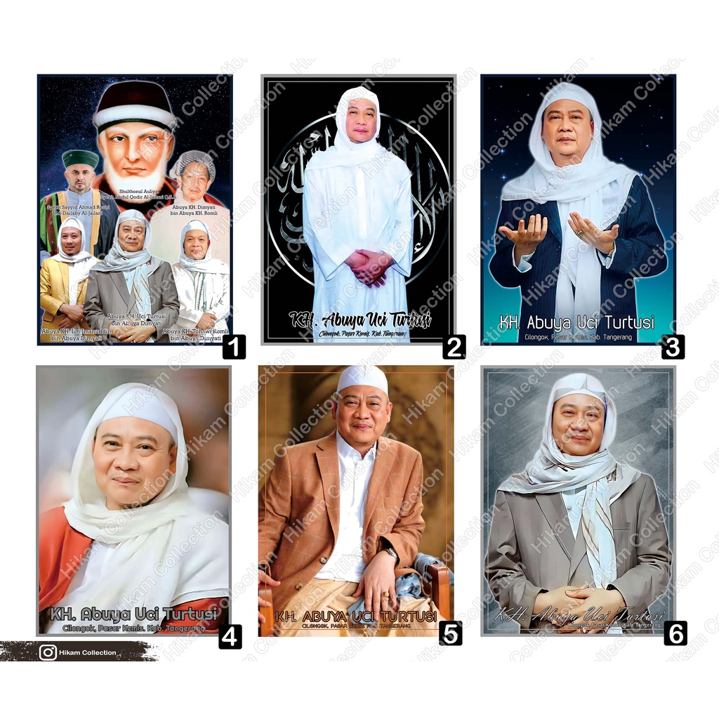 Jual POSTER ABAH UCI TURTUSI - CILONGOK UK.A3+ | Shopee Indonesia
