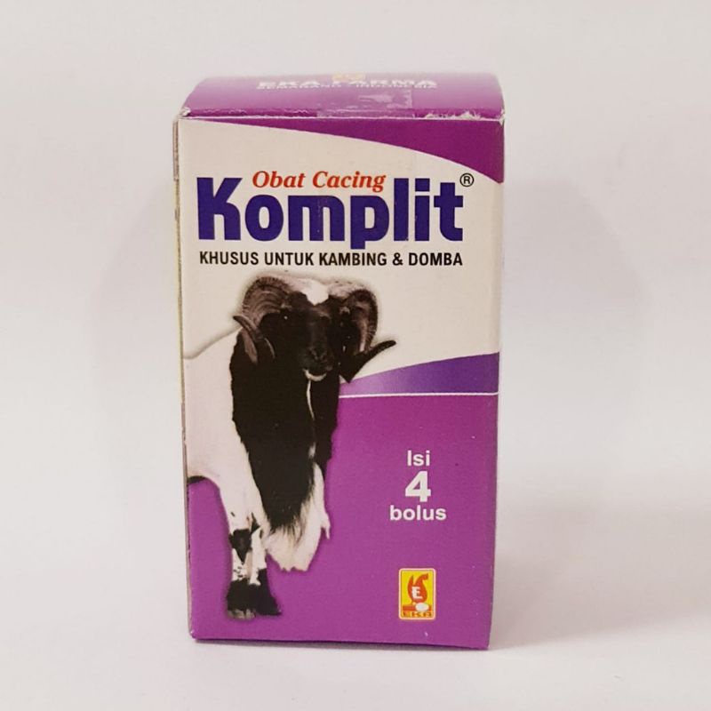 Jual OBAT CACING KOMPLIT EKA FARMA KHUSUS UNTUK KAMBING & DOMBA ISI 4 ...