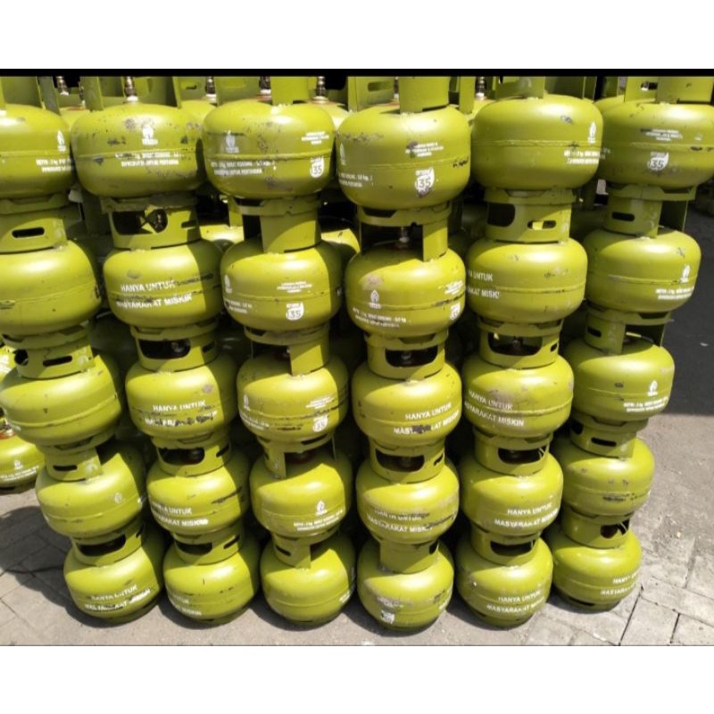 Jual Tabung Gas elpg 3kg /Tabung melon kosong new | Shopee Indonesia