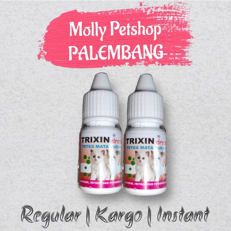Jual Obat Mata Kucing Trixin Cat 10ml - Obat Tetes Mata dan Hidung ...